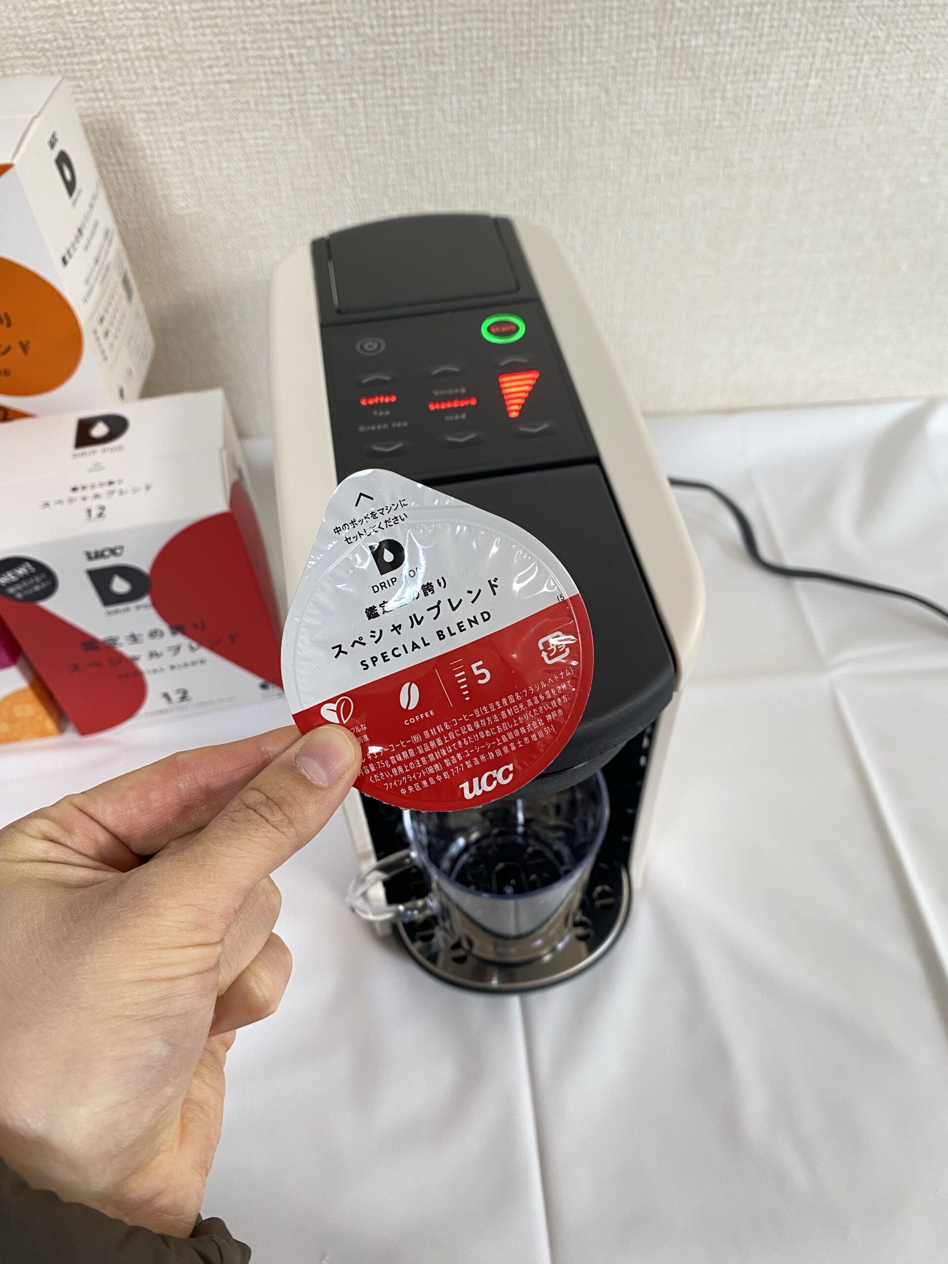 UCC DRIP PODの美味しい珈琲で手軽におうち時間が充実！片付けも楽々でした - ナガノスペース